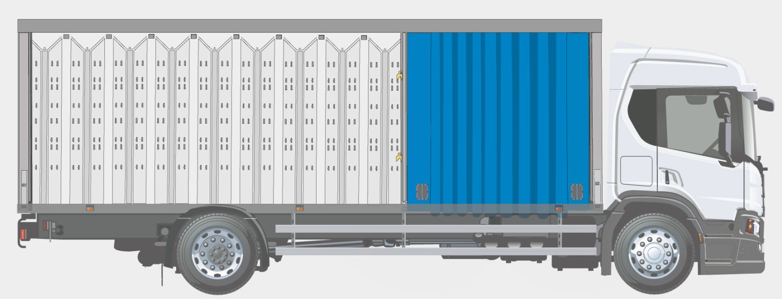 Openbox - Carrosserie PLSC pour le transport de marchandises